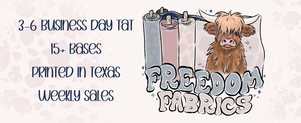 High quality custom fabric printing. – Freedom Fabrics